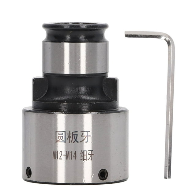 Thread Die Chuck Round Carbon Steel 30mm Od Interface Anti Oxidation