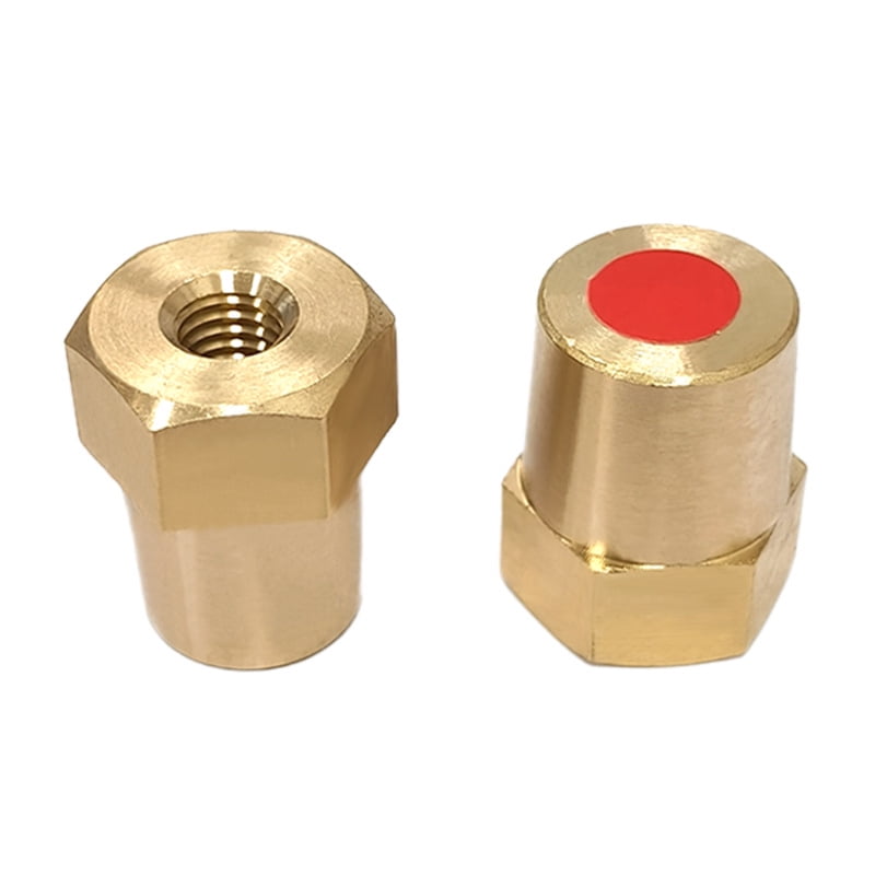 Thread Female Brass Battery Terminal Post Adapter Universal Battery ...