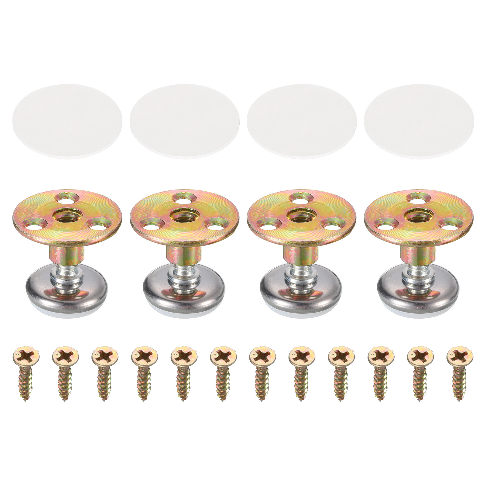 Thread Furniture Leveling Feet, 4Pcs - Adjustable Self-adhesive Screw ...