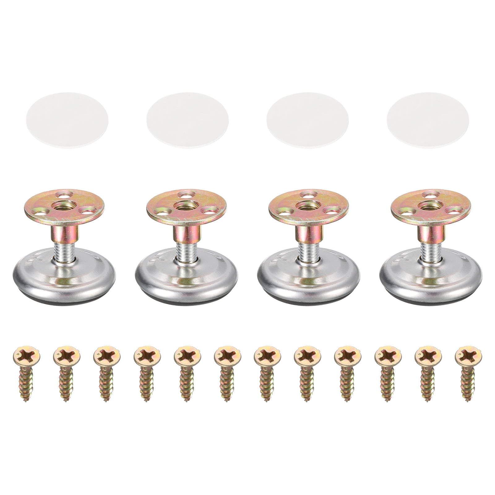 Thread Furniture Leveling Feet, 4Pcs - Adjustable Self-adhesive Screw ...