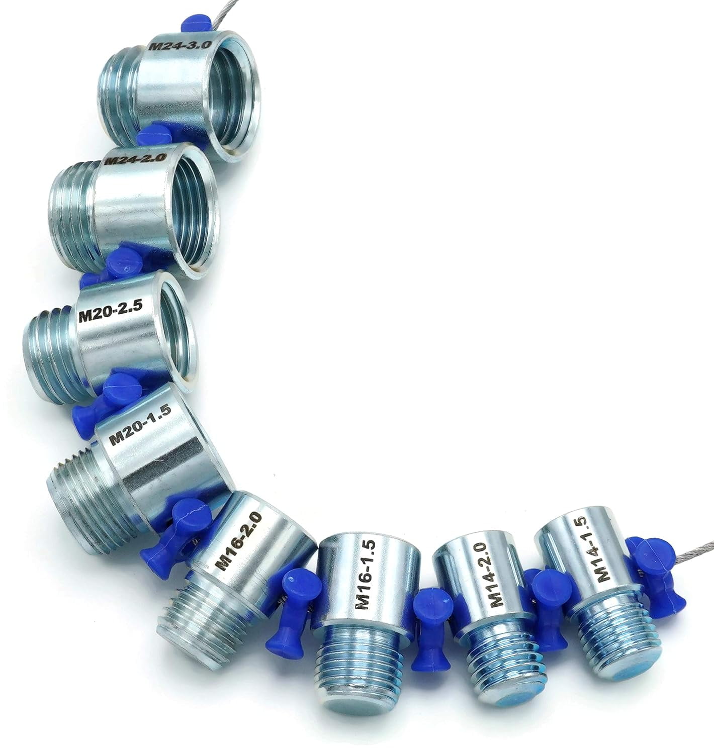 Thread Gauge - Large Metric Sizes - Nuts, Bolts & Screws Measuring ...