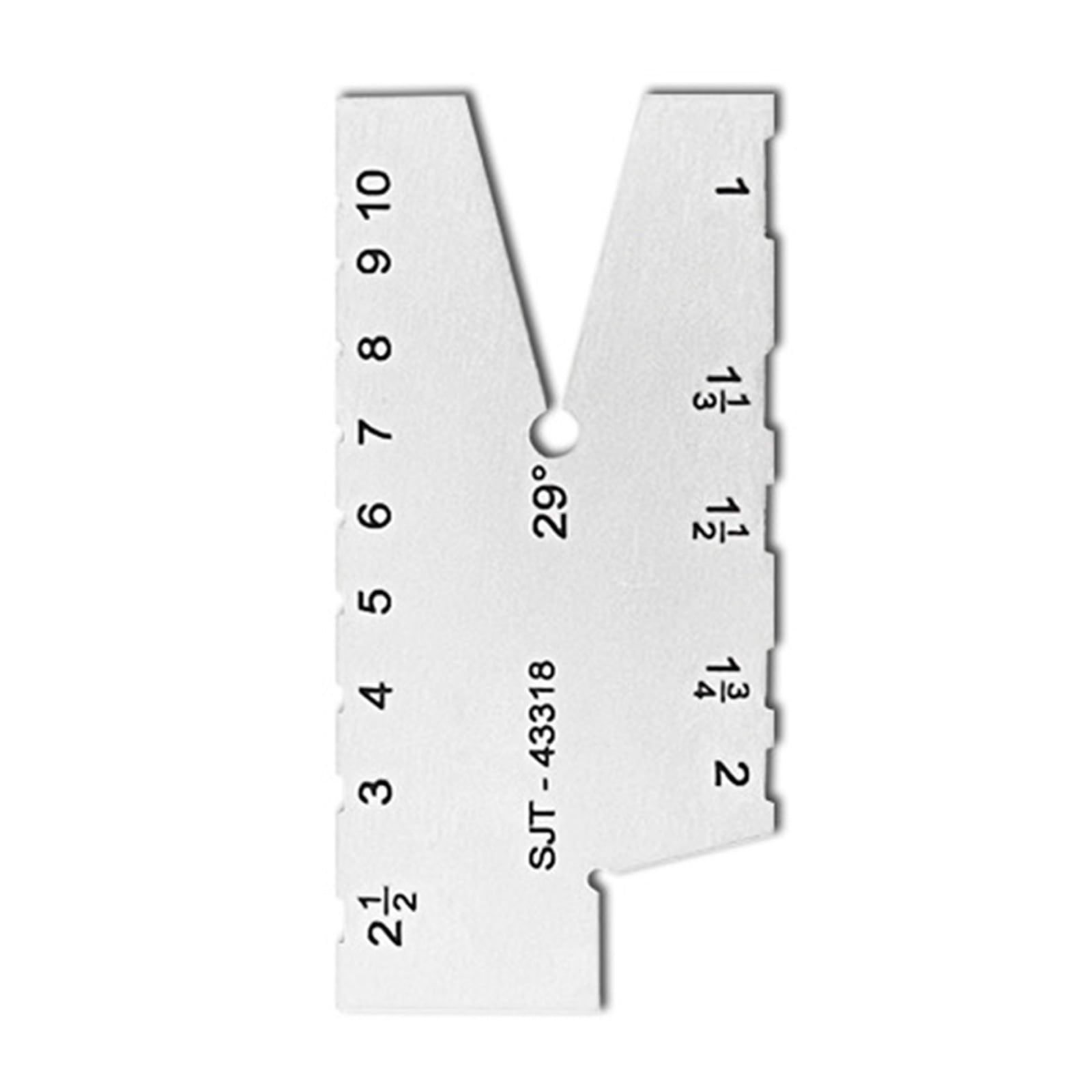 Thread Gauge Stainless Steel Angles Measuring Gauge Angles Template ...