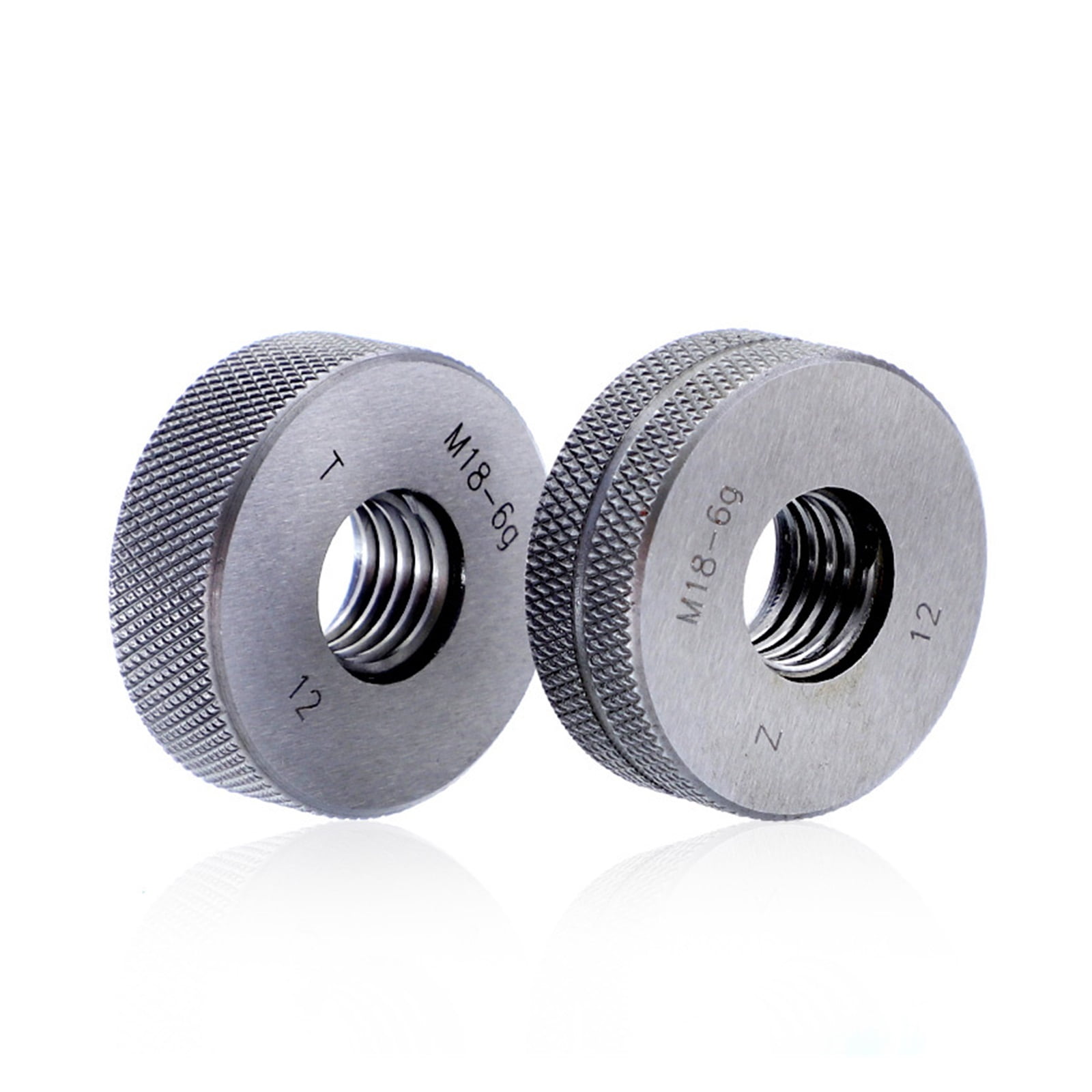 Thread Gauges 2-20mm 6g Metric Ring Gage T+Z Measuring Tool Set For ...