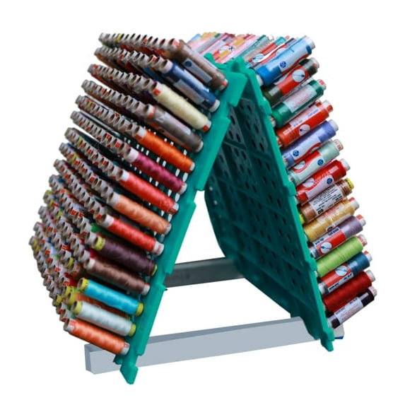 Thread Holder Stand, Thread Rack Wall-Mounted Plastic Thread Holder ...