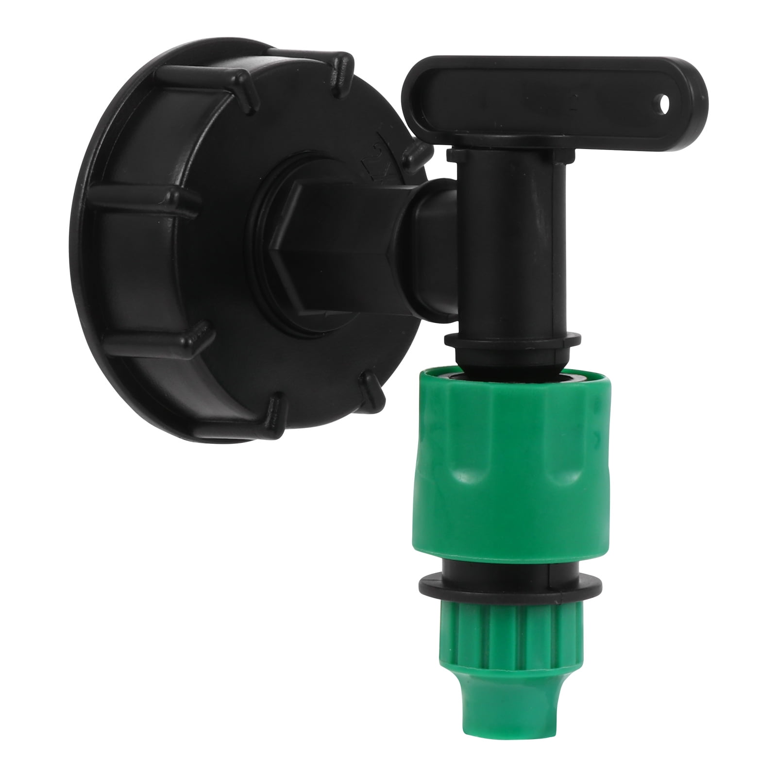 Thread Plastic IBC Tank Tap to Garden Hose Connector Barrel Joint ...