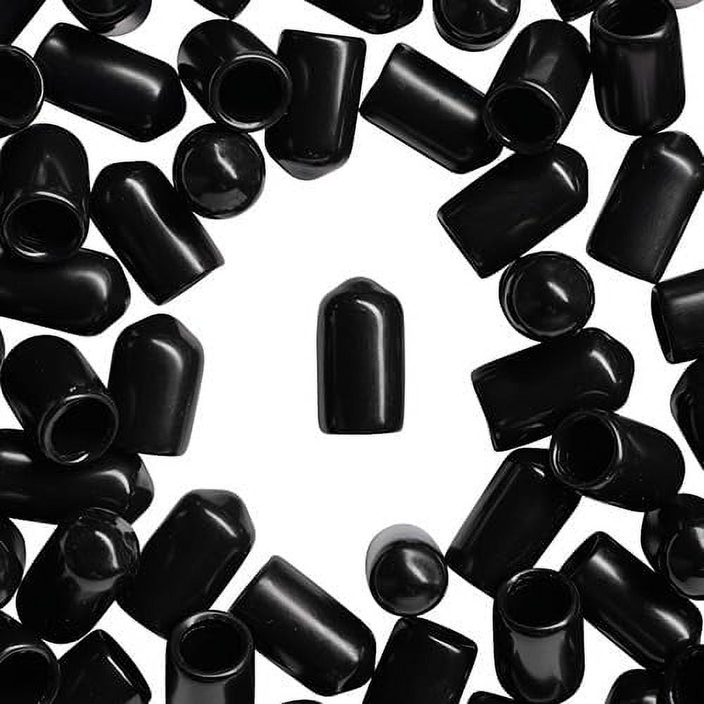Thread Protectors, Covers Ends of s & Bolts, Slip On, Black (Qty 1000 ...