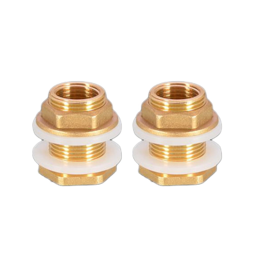 Thread Reducer Brass Hex Reducing Adapters for Tank Feedthrough for ...