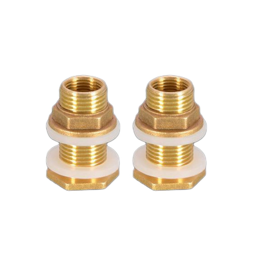 Thread Reducer Brass Hex Reducing Adapters for Tank Feedthrough for ...