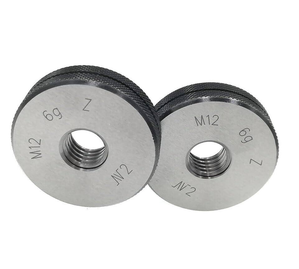 Thread Ring Gage M12 X 1.75 6g Threaded Ring Gauge GO NOGO ISO Metric ...