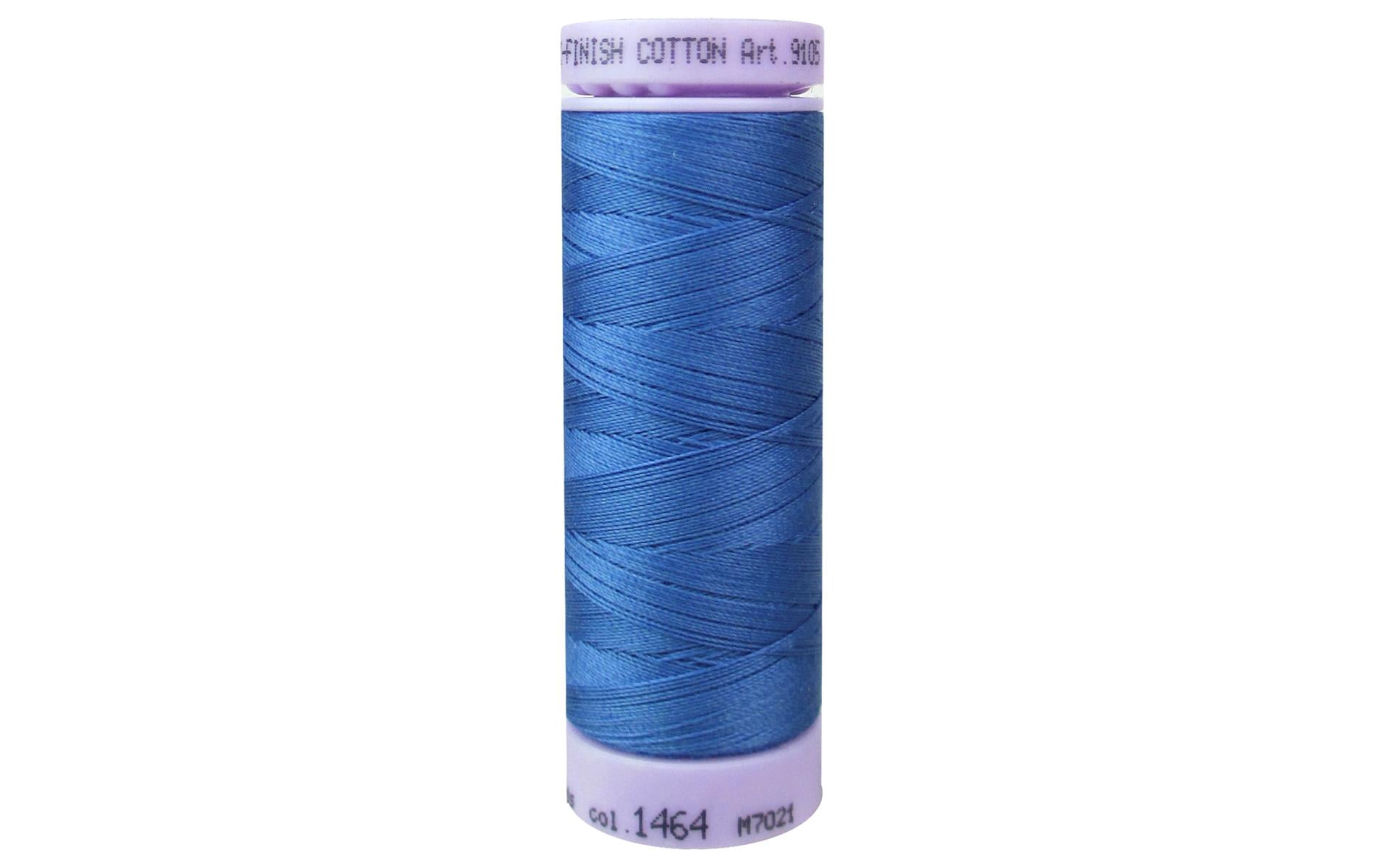 Mettler Silk Finish Cotton #50 164yd Tufts Blue - Walmart.com