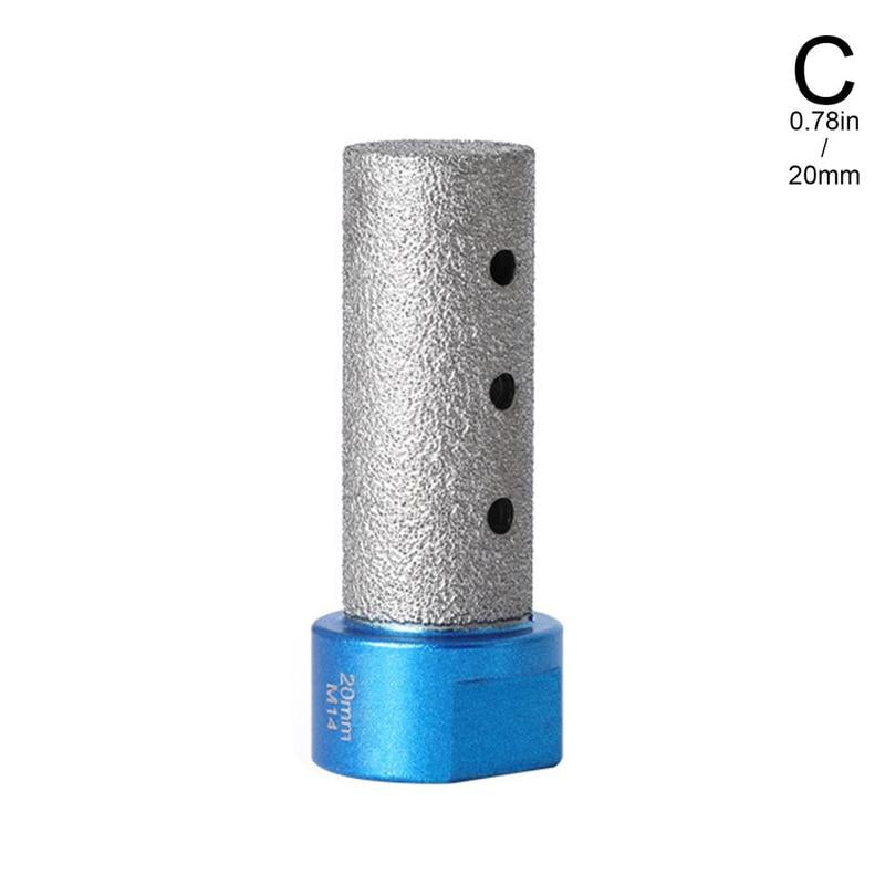 Thread Vaccum Brazed Diamond Finger Bit Brazing Milling Cutter For ...