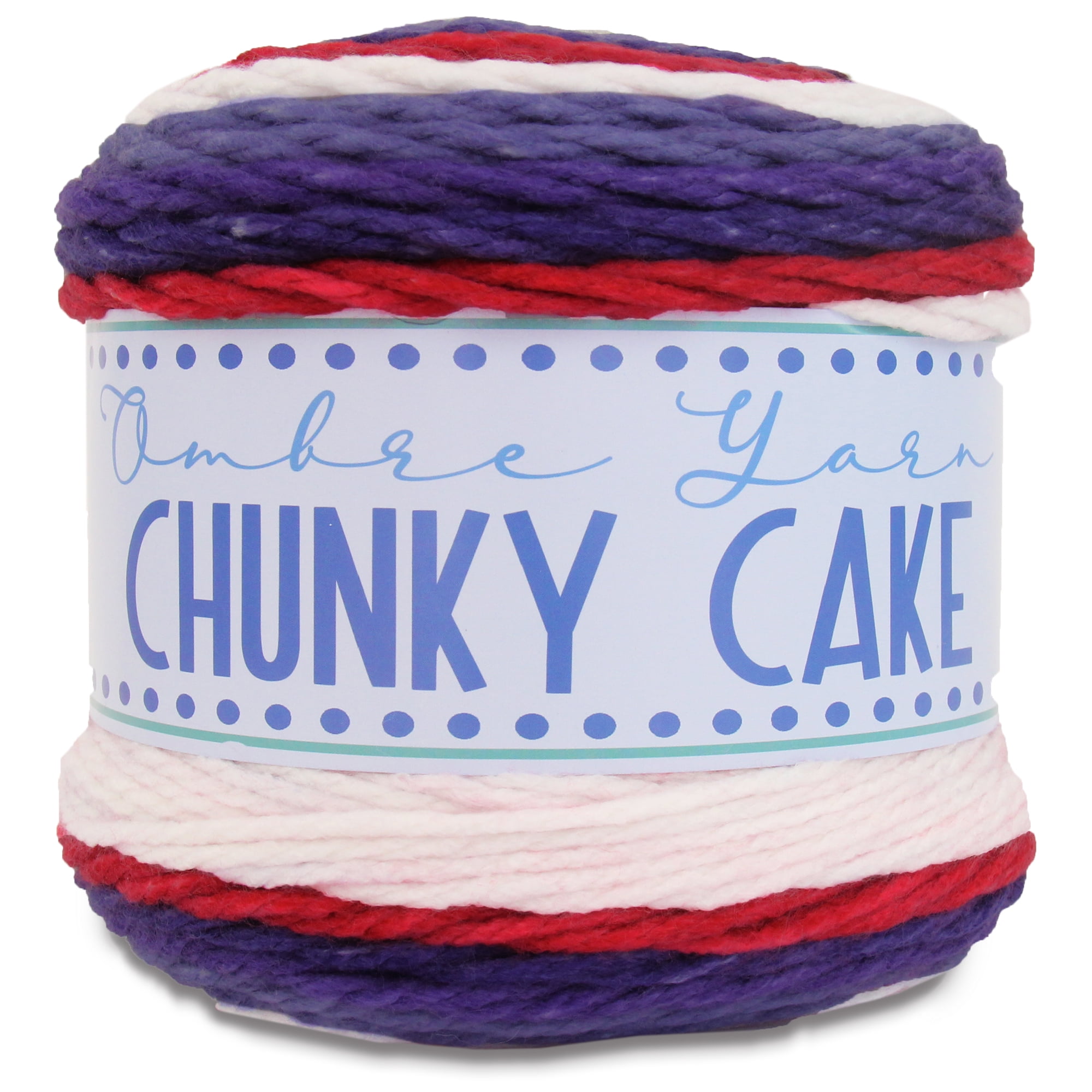ThreadArt Ombre Yarn - Big Chunky Yarn Cake, 300g (316 Yards) – Thick ...
