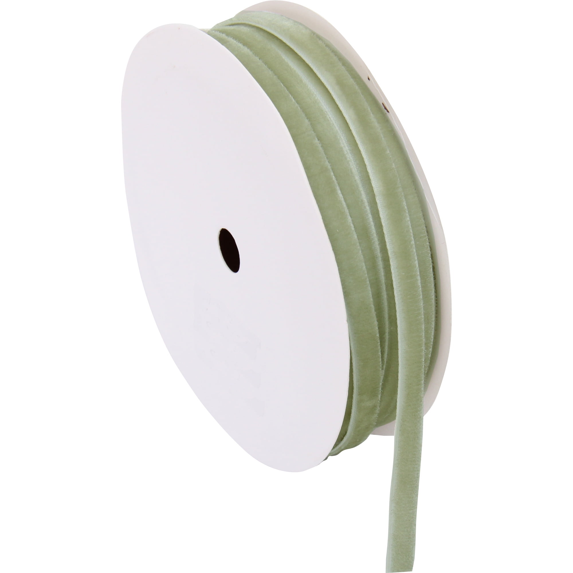 ThreadArt Thin Velvet Ribbon 1/4 Inch - Velvet Ribbon for Gift Wrapping ...