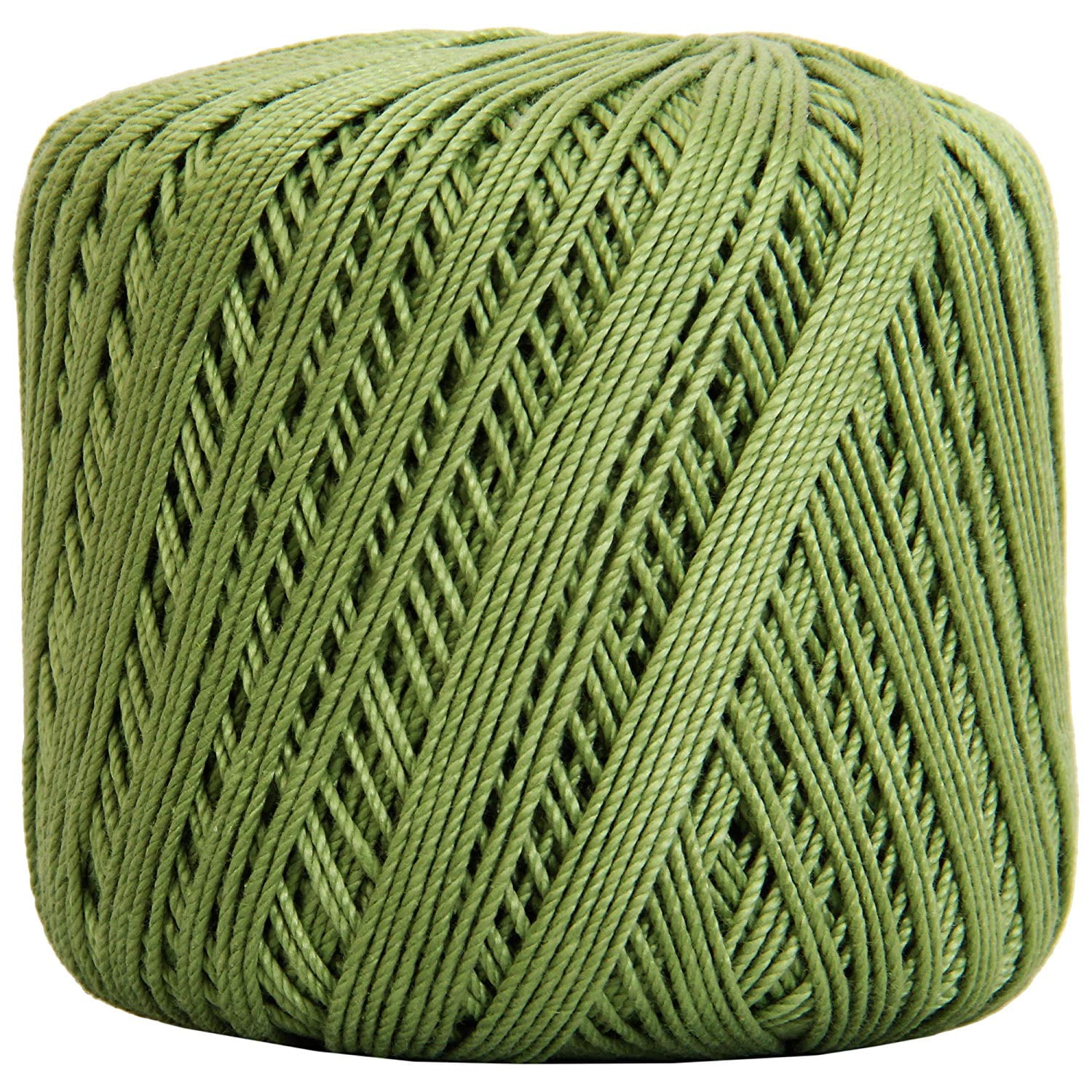 Threadart 100% Pure Cotton Crochet Thread - AVOCADO - For tablecloths ...