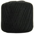 Threadart 100% Pure Cotton Crochet Thread - BLACK - For tablecloths ...