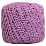 Threadart 100% Pure Cotton Crochet Thread - LILAC - For tablecloths ...