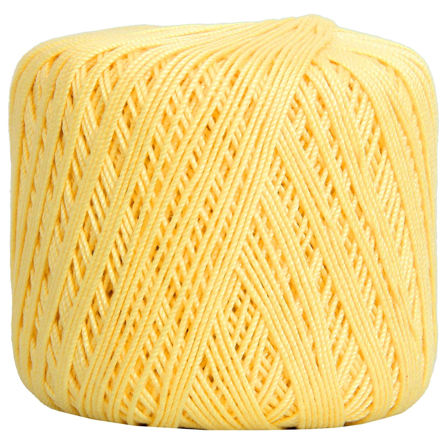 Threadart 100% Pure Cotton Crochet Thread - LEMONADE - For tablecloths ...