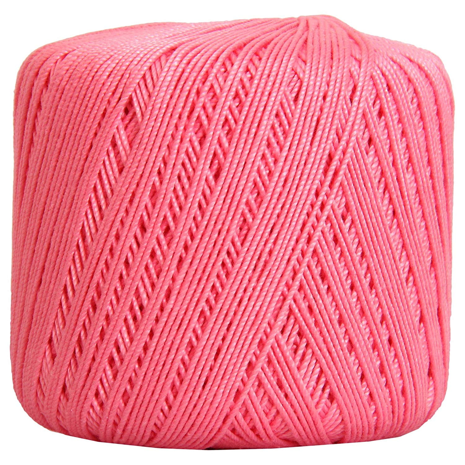 Threadart 100% Pure Cotton Crochet Thread - PINK - For tablecloths ...