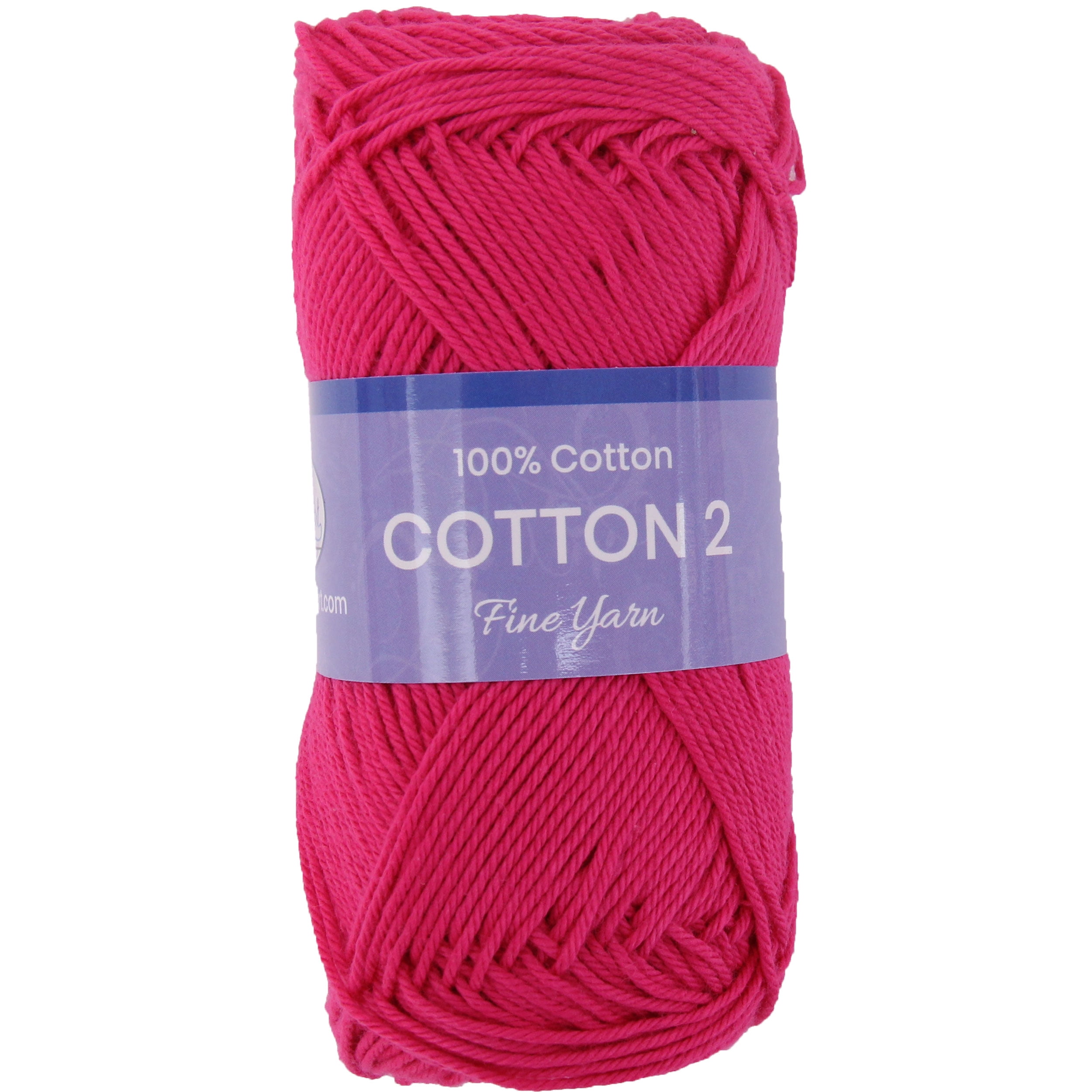 Threadart 100% Pure Cotton Crochet Yarn Size 2 | 50 gram Skeins |165 ...