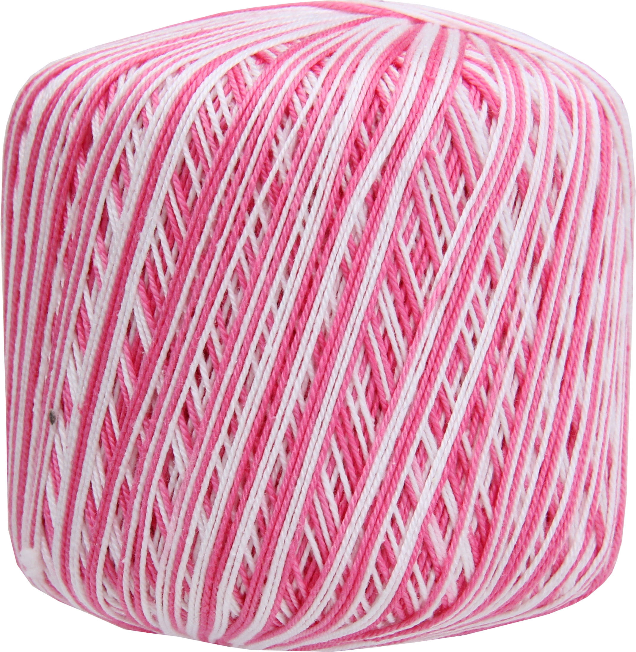Threadart 100% Pure Cotton Multicolor Crochet Thread - Size 10 - Color ...