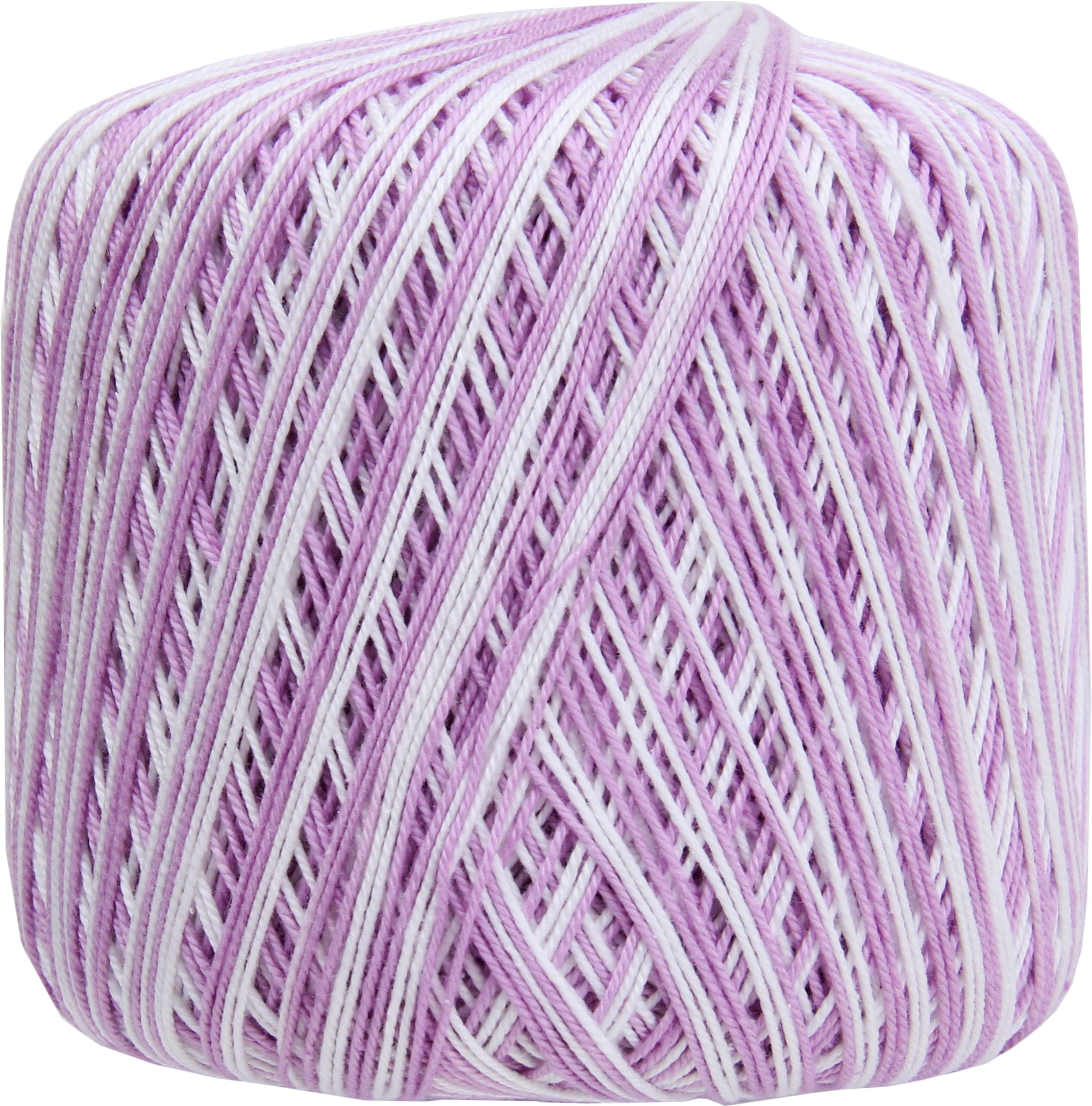 Threadart 100% Pure Cotton Multicolor Crochet Thread - Size 10 - Color ...