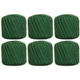 6 Ball Pack Threadart 100% Pure Cotton Crochet Thread - HOLLY GREEN ...