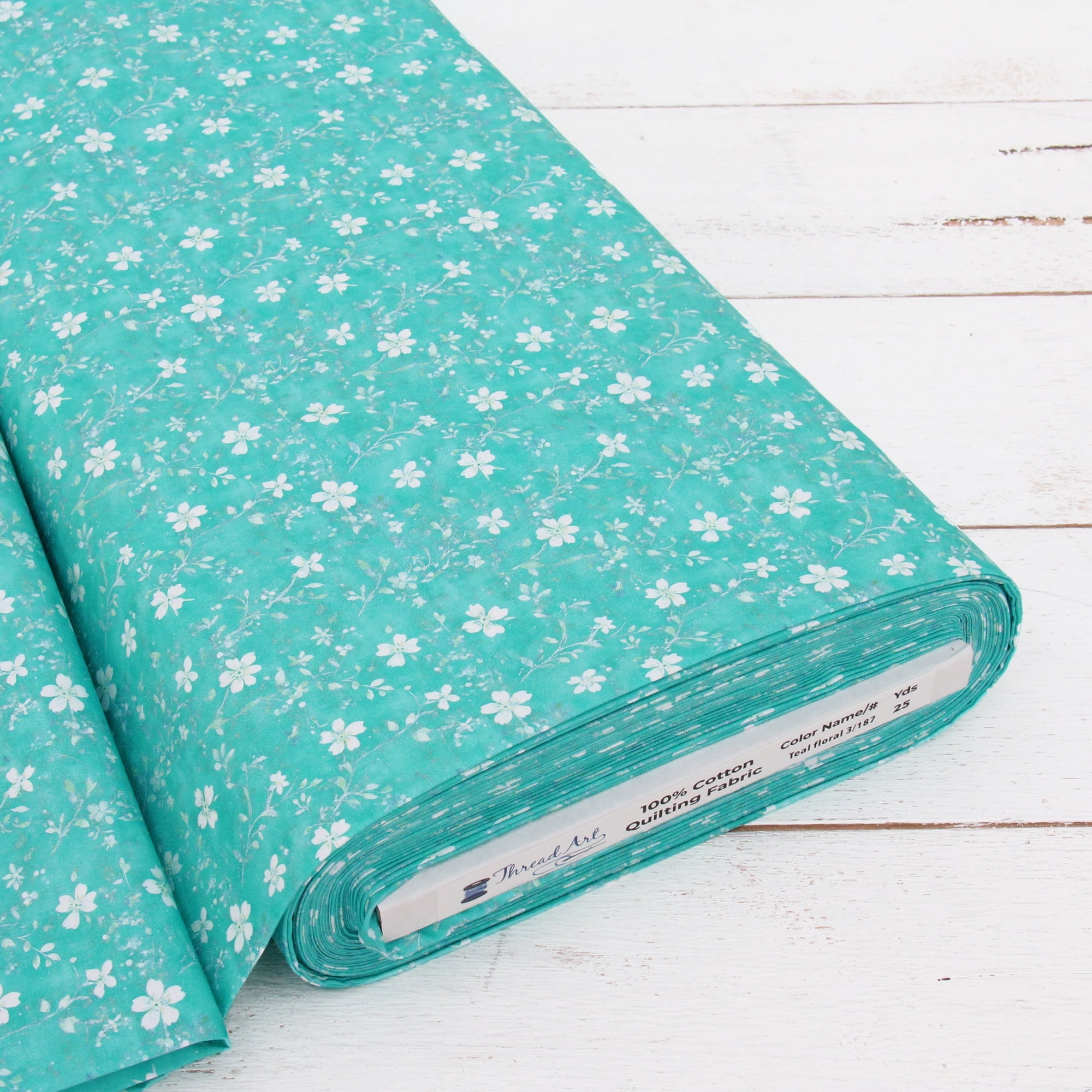 Threadart Cotton Quilting Fabric Sold By The Yard - Vintage Threads ...