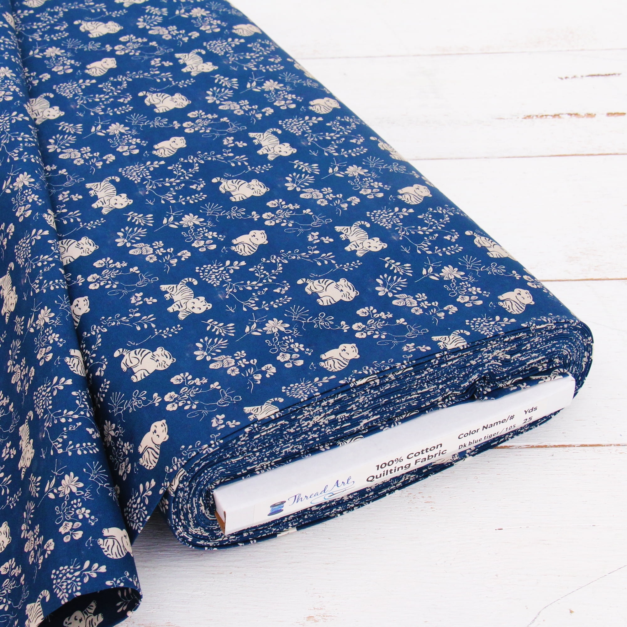 Threadart Cotton Quilting Fabric Sold By The Yard - Vintage Threads ...