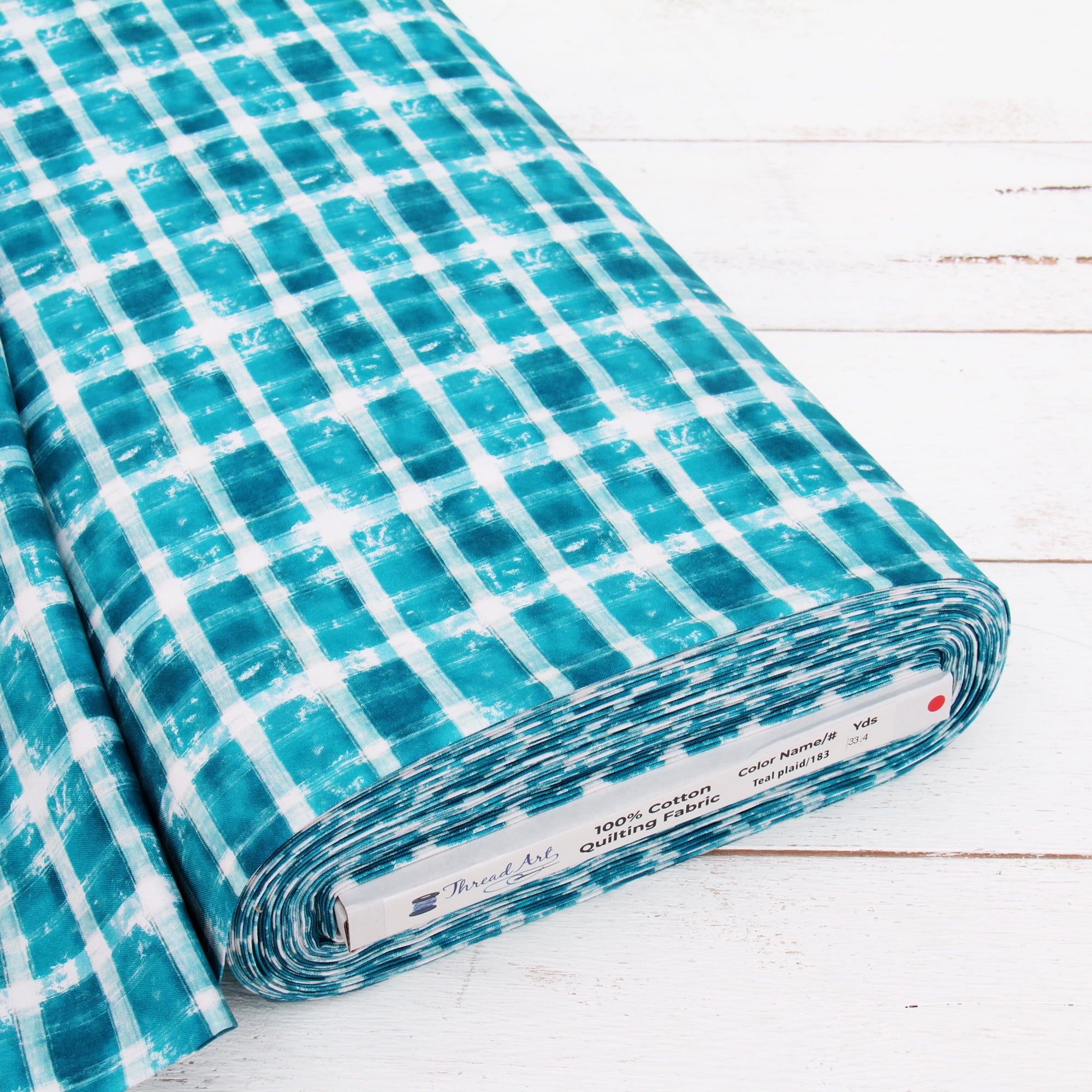 Threadart Cotton Quilting Fabric Sold By The Yard - Vintage Threads ...