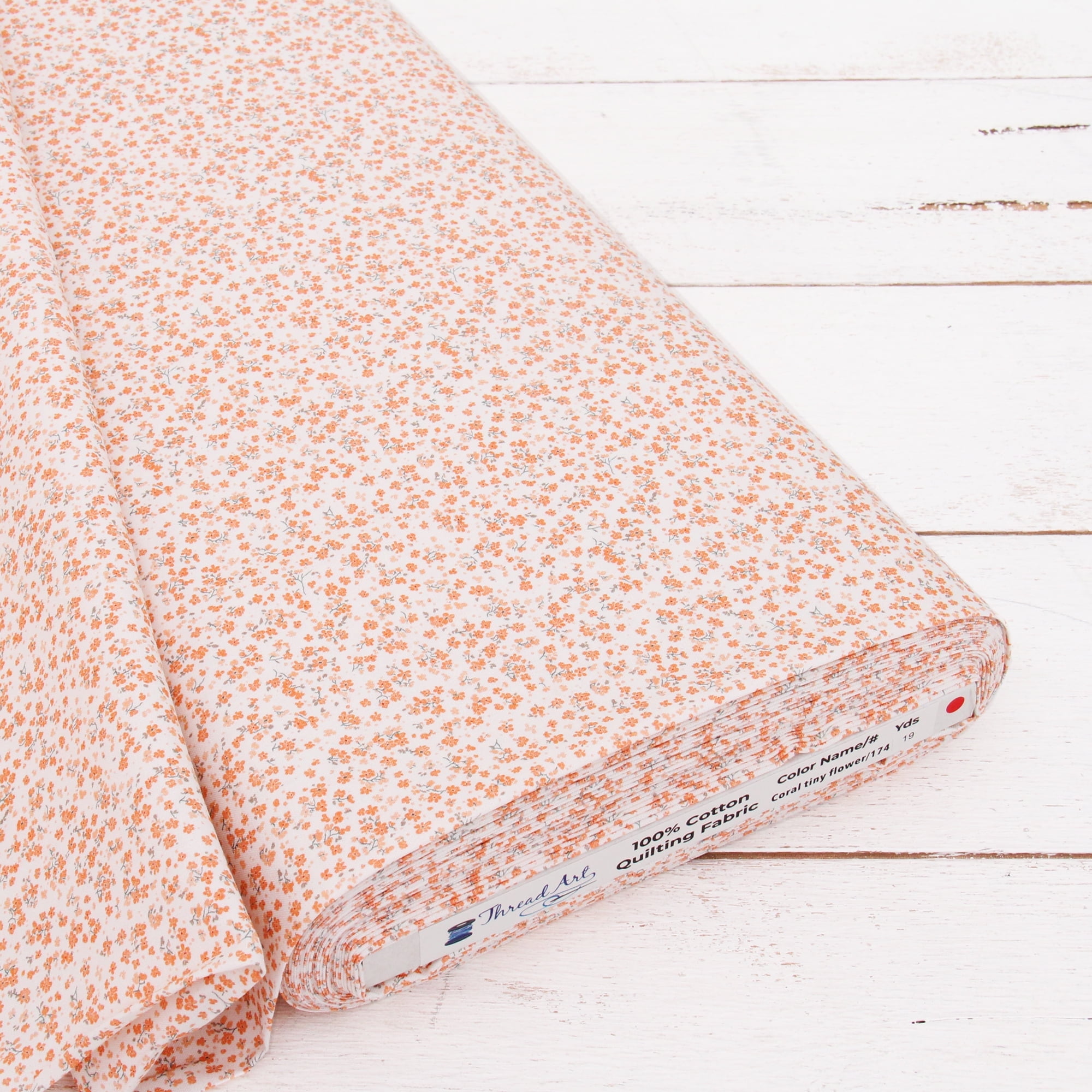 Threadart Cotton Quilting Fabric Sold By The Yard - Vintage Threads ...