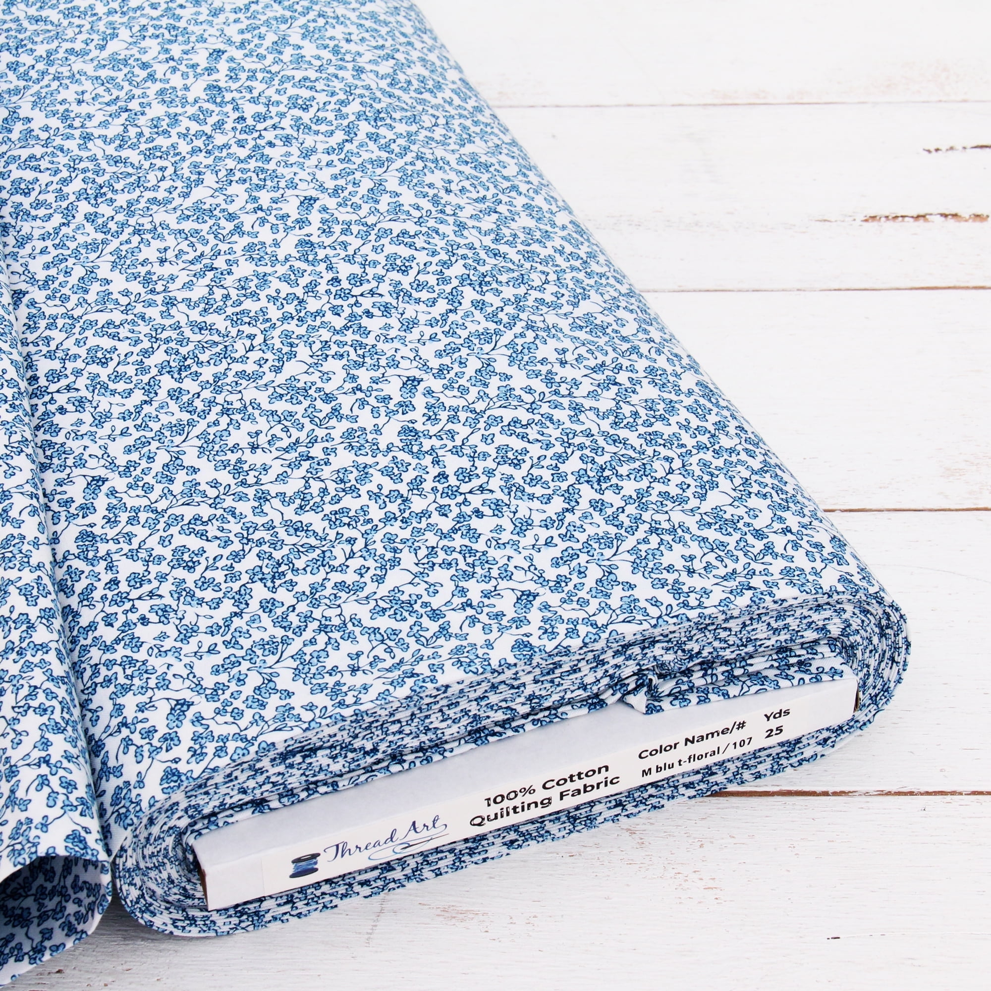 Threadart Cotton Quilting Fabric Sold By The Yard - Vintage Threads ...