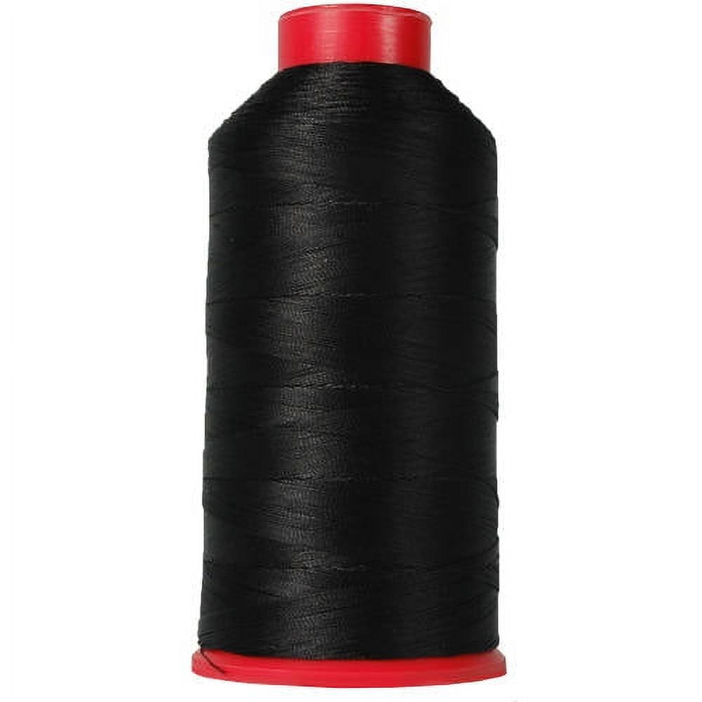Threadart Heavy Duty Bonded Nylon Thread - 1650 yards (1500m) - Coated ...