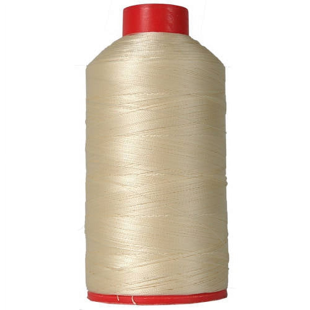 Threadart Heavy Duty Bonded Nylon Thread - 1650 yards (1500m) - Coated ...