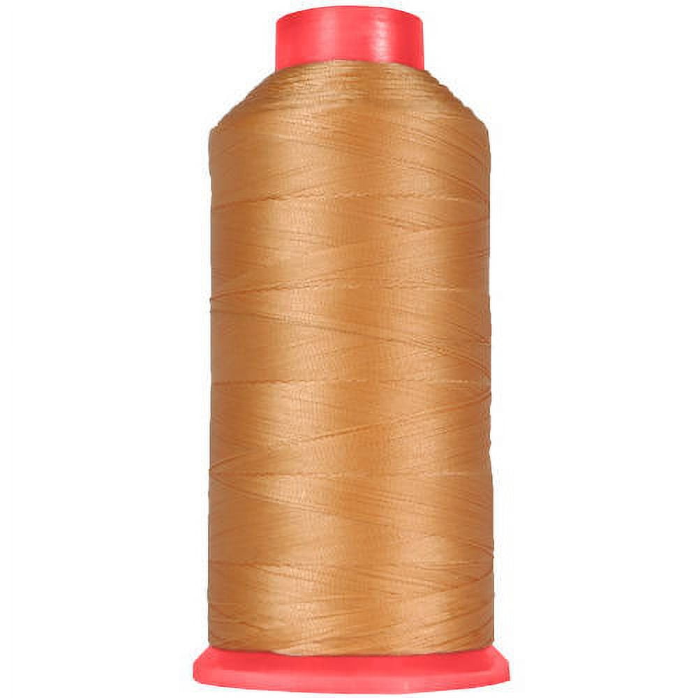 Threadart Heavy Duty Bonded Nylon Thread - 1650 yards (1500m) - Coated ...