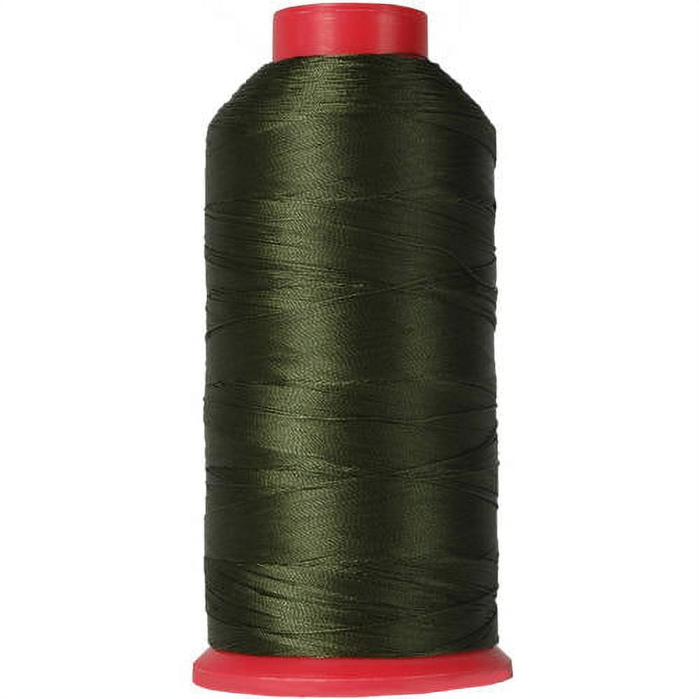 Threadart Heavy Duty Bonded Nylon Thread - 1650 yards (1500m) - Coated ...