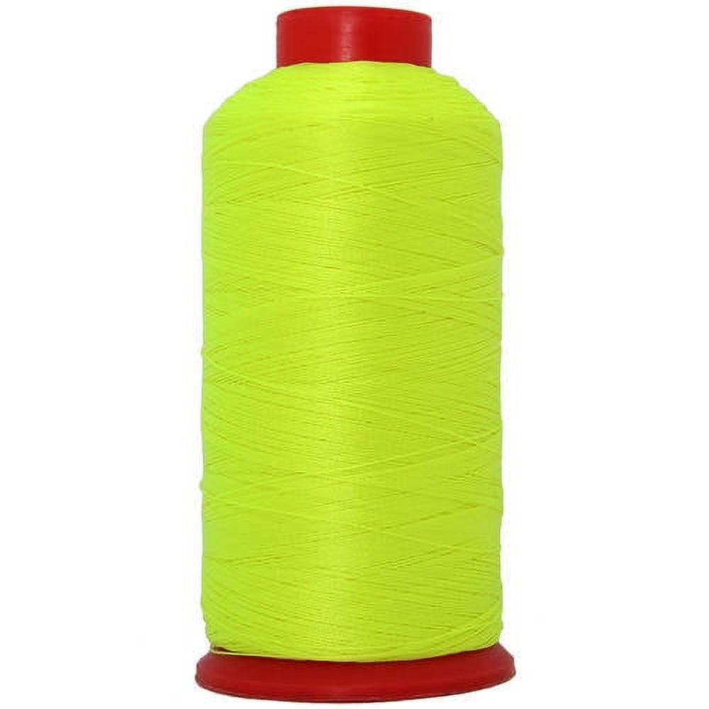 Threadart Heavy Duty Bonded Nylon Thread - 1650 yards (1500m) - Coated ...