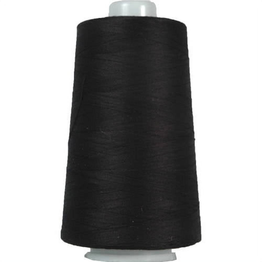 Threadart Heavy Duty Cotton Thread 2500 M Cones - 40/3 - Color Black ...