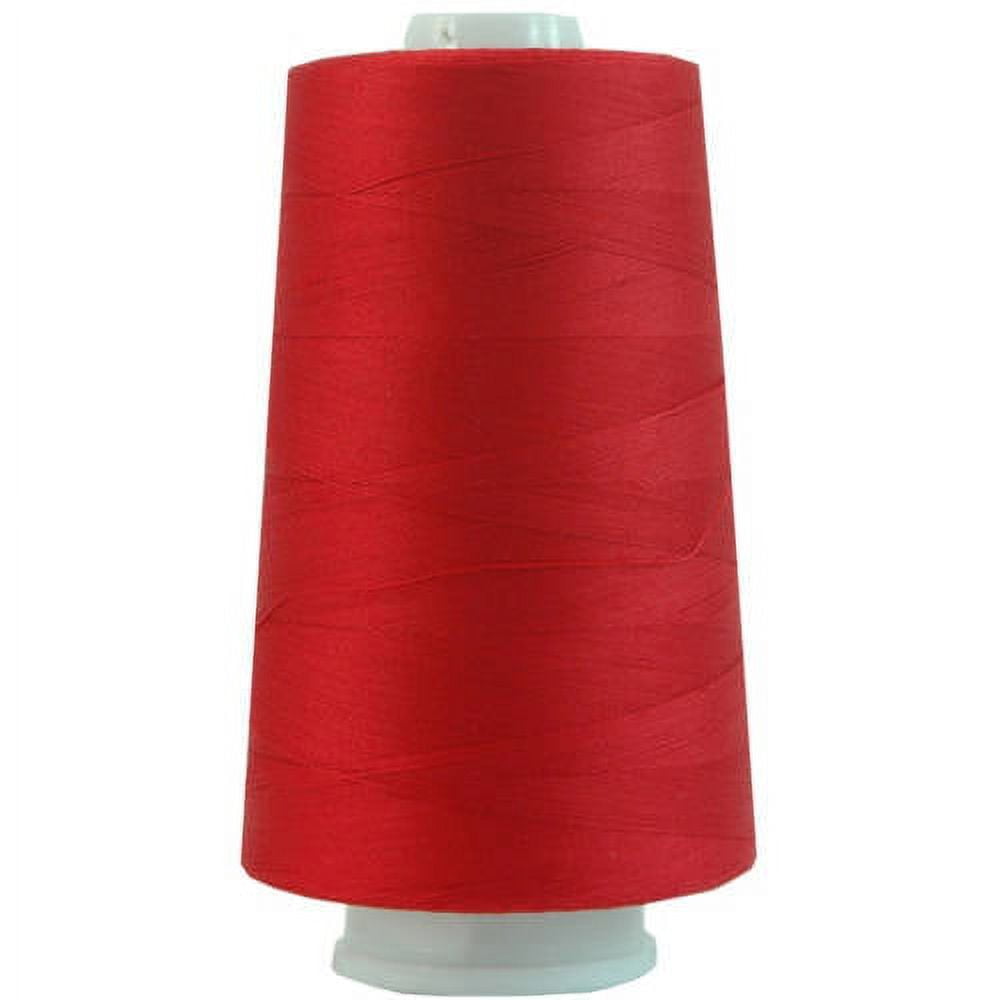 Threadart Heavy Duty Cotton Thread 2500 M Cones - 40/3 - Deep Red ...
