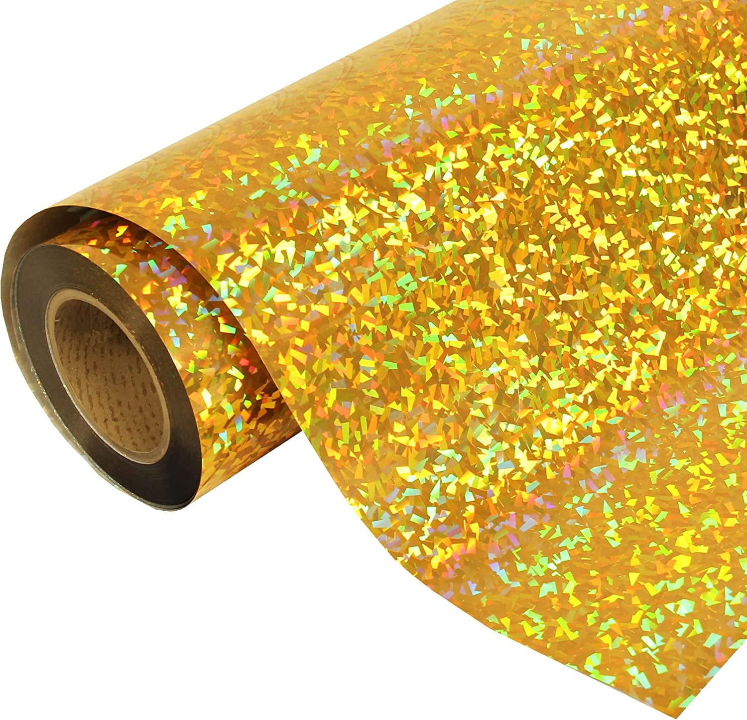 Threadart Holographic Crystal Gold 20" Heat Transfer Vinyl Film | By ...