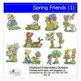 Threadart Machine Embroidery Design Bundles - Children Sets - Spring ...