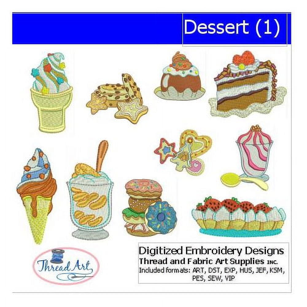 Threadart Machine Embroidery Design Bundles - Food & Beverage Sets ...