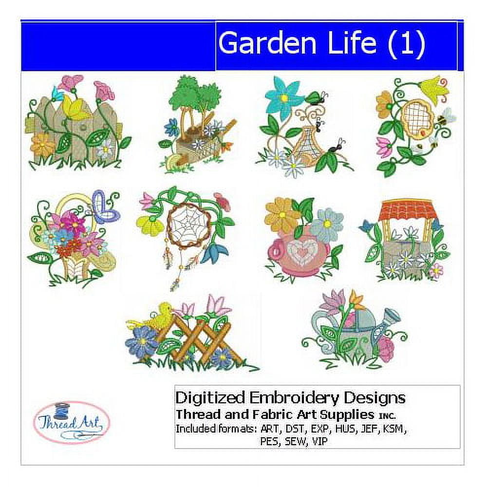 Threadart Machine Embroidery Design Bundles - Hobby & Activity Sets ...
