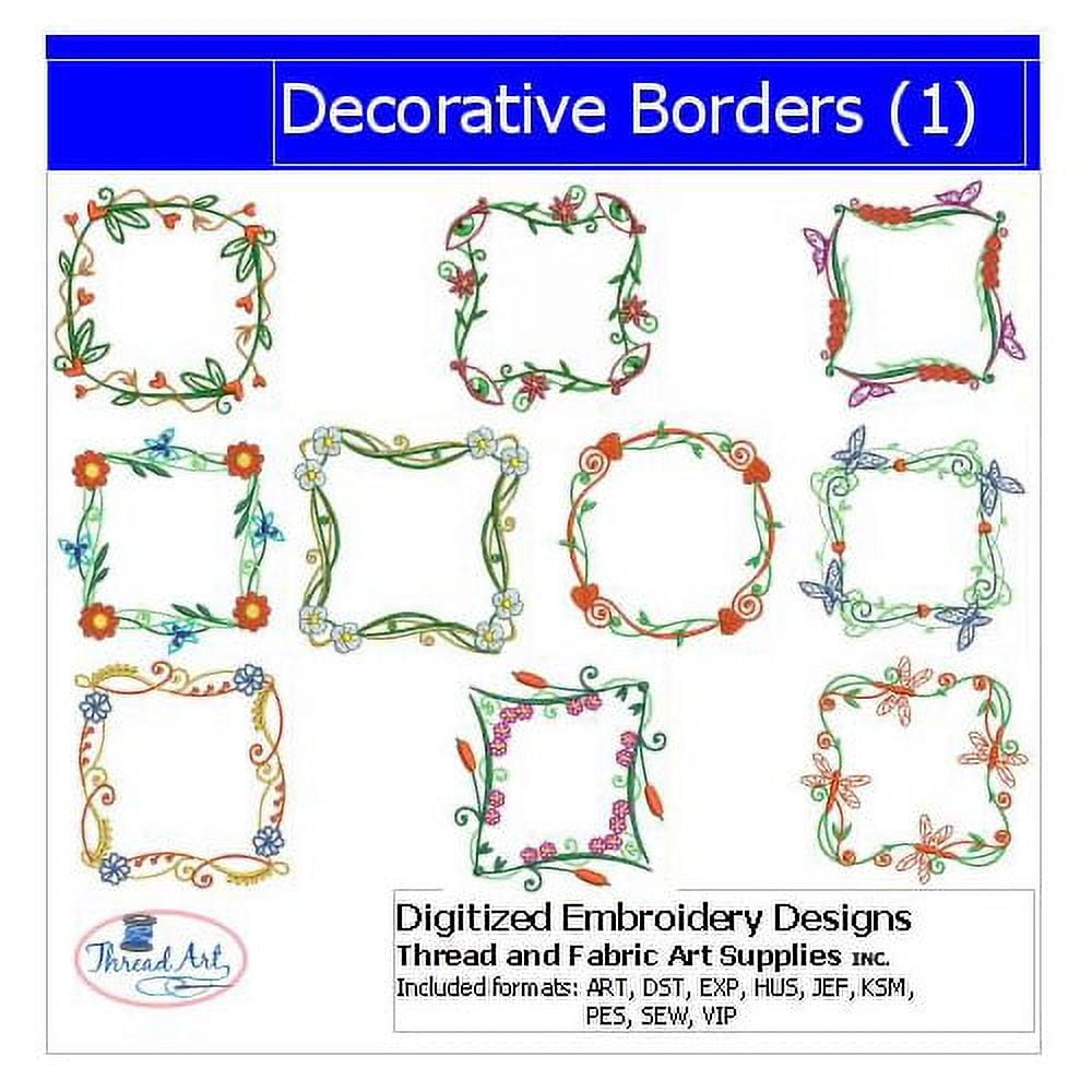 Threadart Machine Embroidery Design Bundles - Quilting & Sewing Sets ...