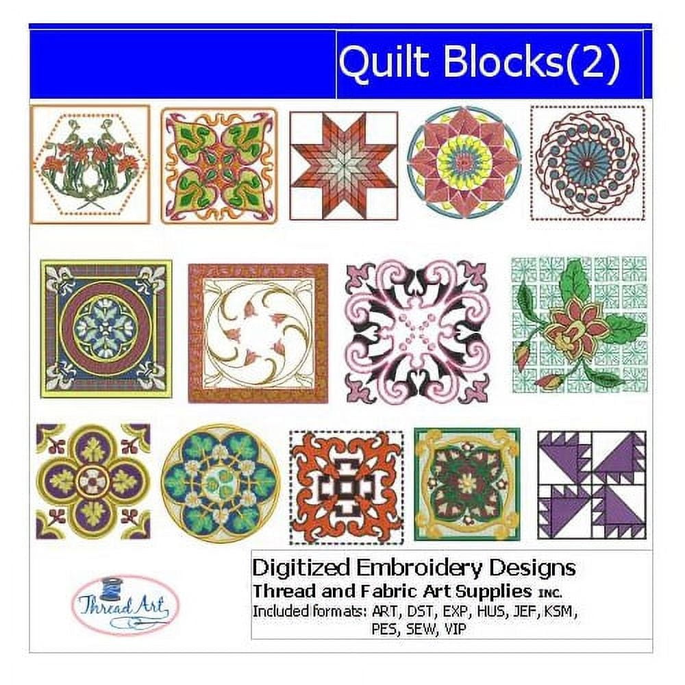 Threadart Machine Embroidery Design Bundles - Quilting & Sewing Sets ...
