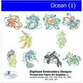 Threadart Machine Embroidery Design Bundles - Regional Sets - Ocean(1 ...