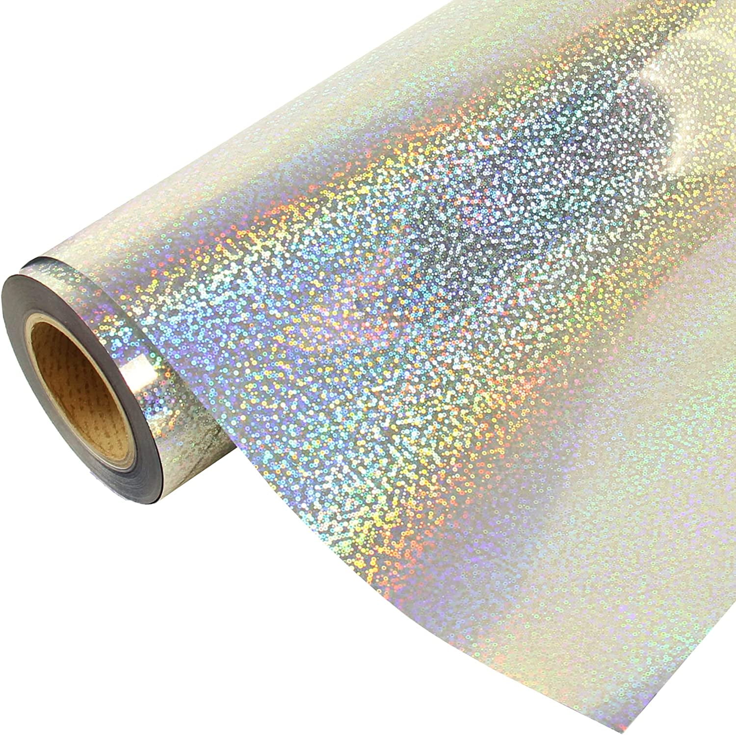 Threadart Metallic Foil Silver Pattern 20" Wide Heat Transfer Vinyl ...