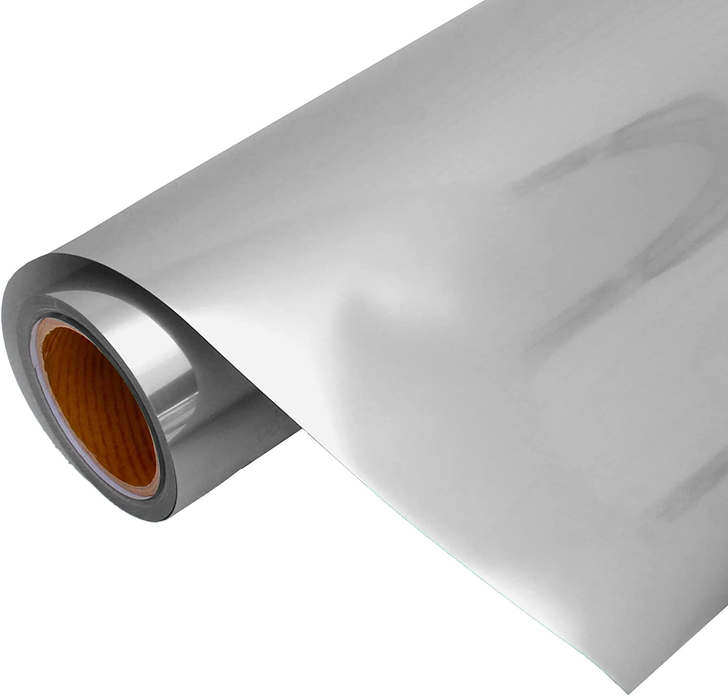 Threadart Metallic Silver 20" Wide Heat Transfer Vinyl Film | By the ...