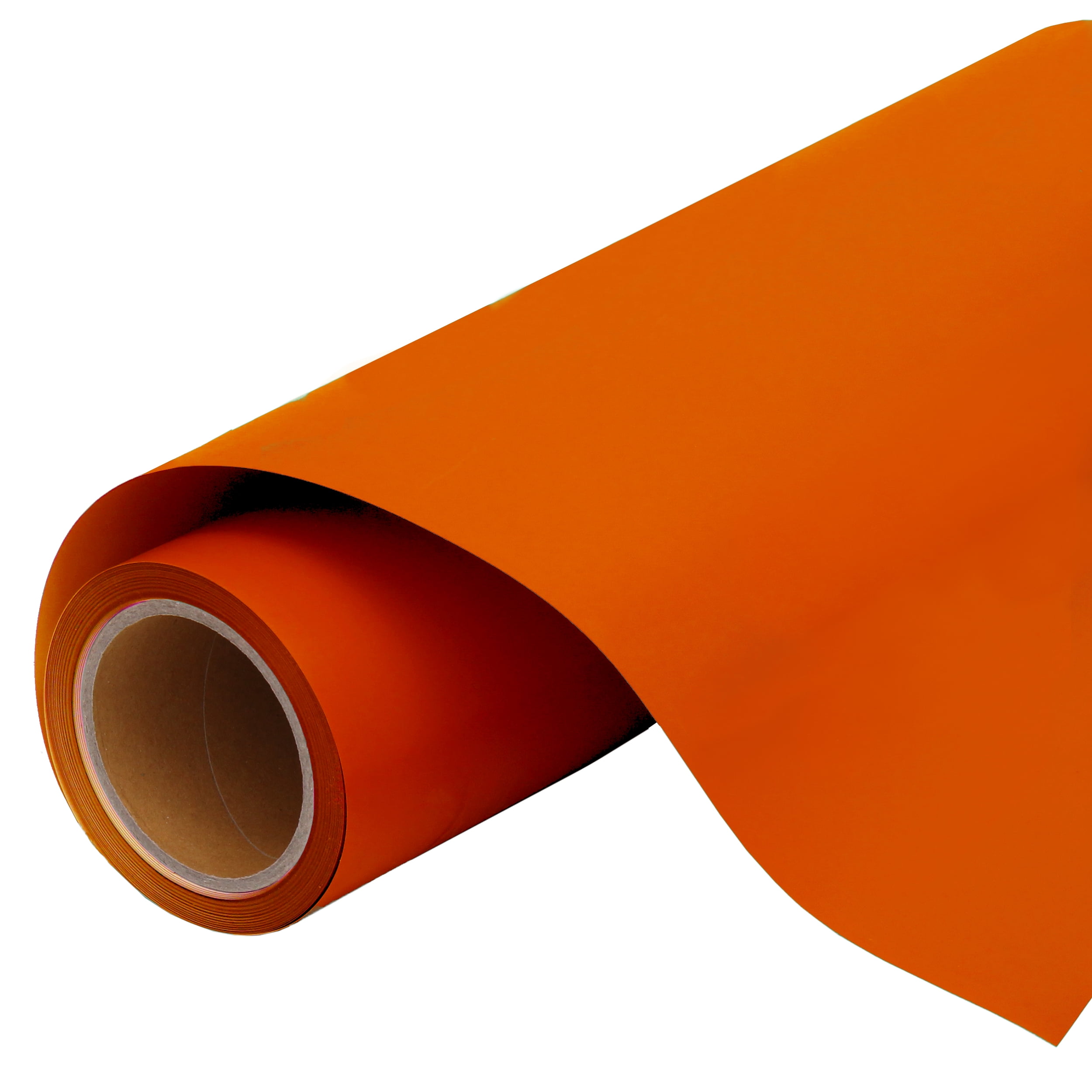 Threadart Orange 20" Wide Heat Transfer Vinyl Film HTV | Solid Color ...