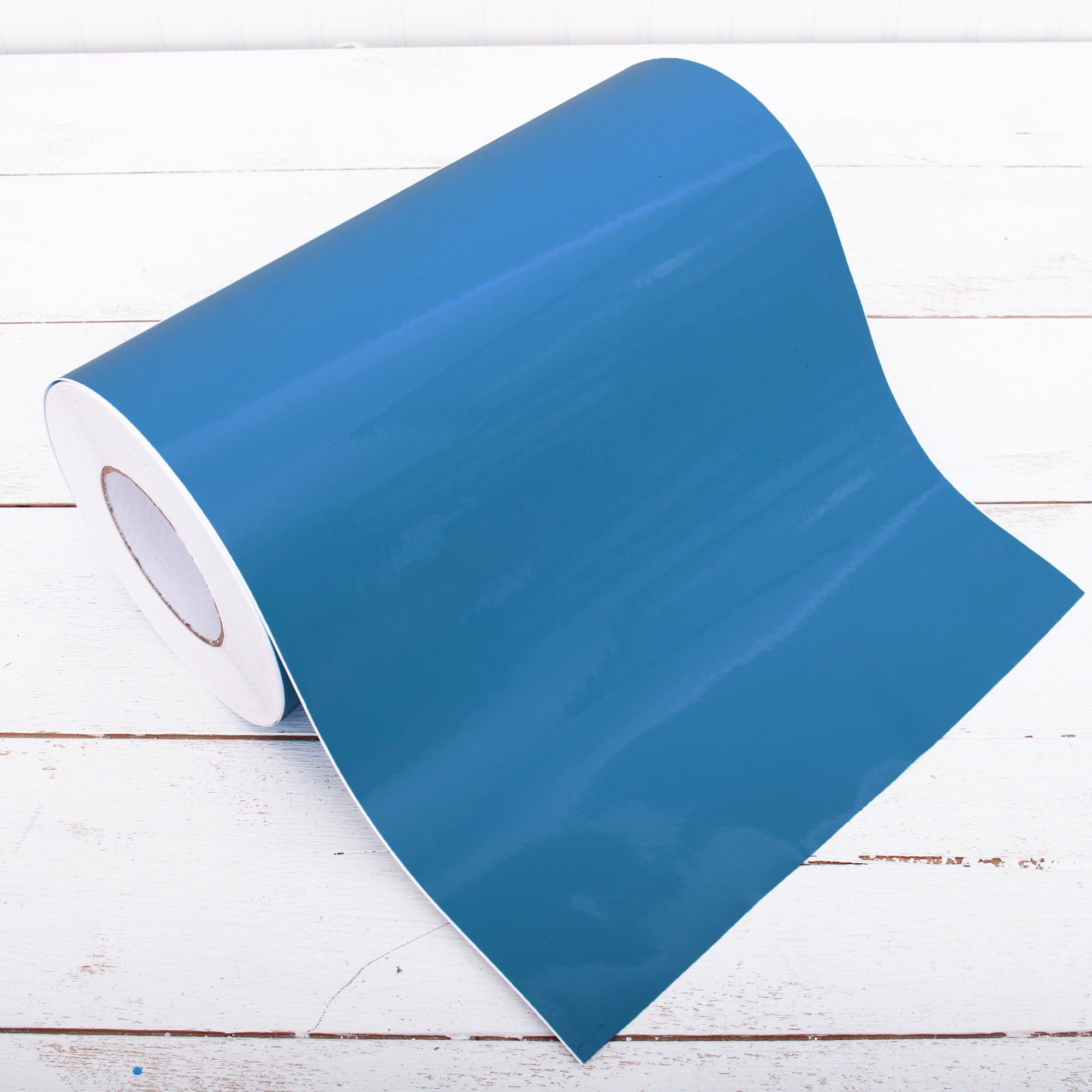 Threadart Permanent Vinyl 12" Wide x 5 Yard Roll - Intense Blue ...