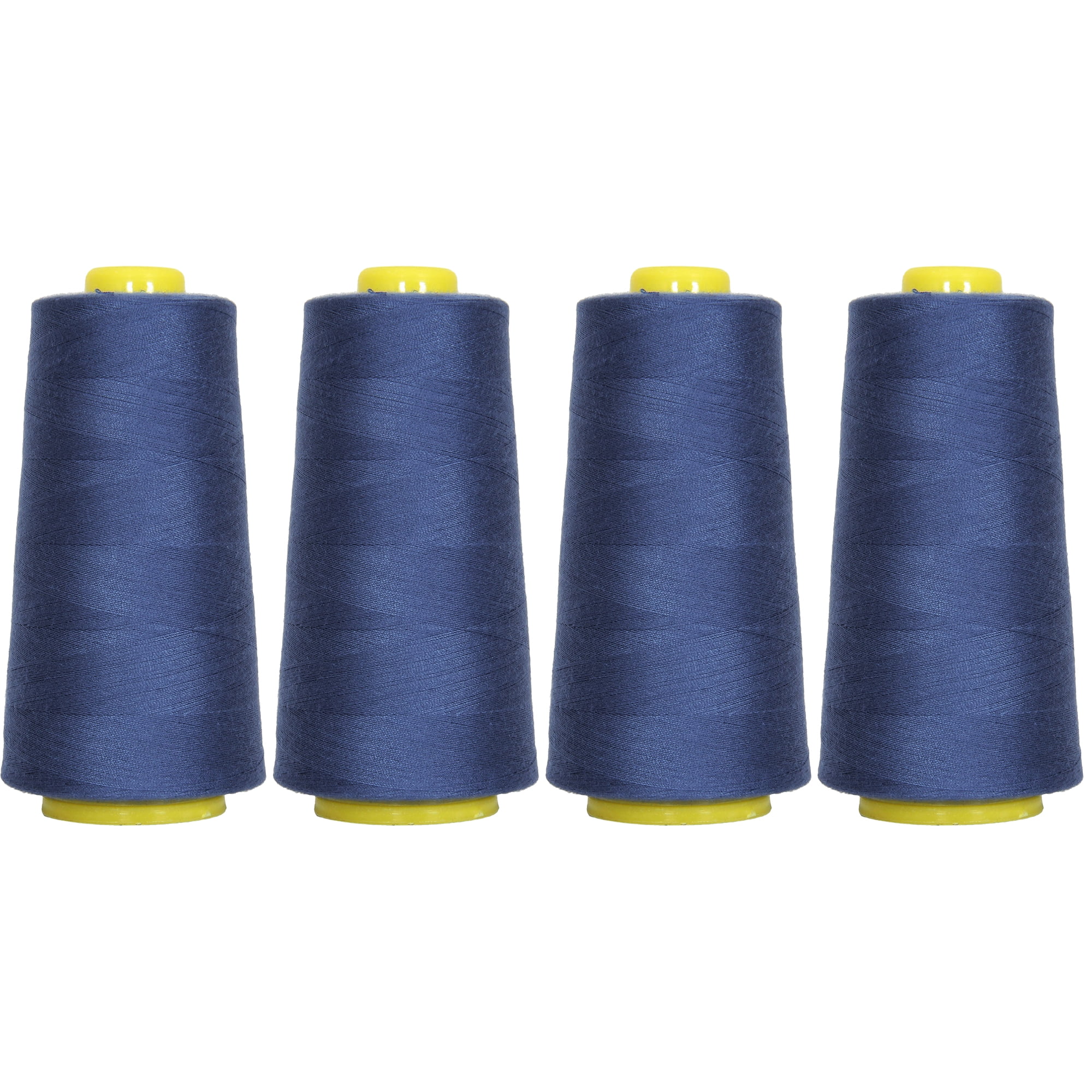 Threadart Polyester Serger Thread - 2750 yds 40/2 - Blue - 56 Colors ...